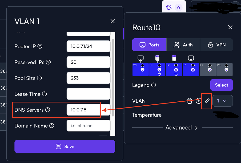 DNS setup issues on route10? - Routers - Alta Labs