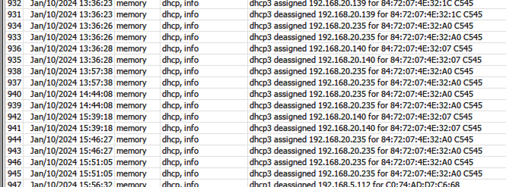 Winnix C545 air cleaners regularly fully disconnecting and reconnecting ...
