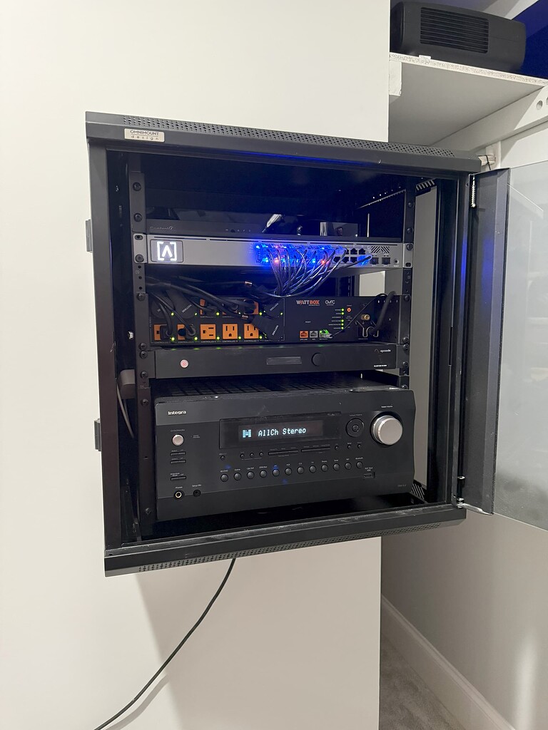 Home Theater Rack Switch 24 - Stories - Alta Labs