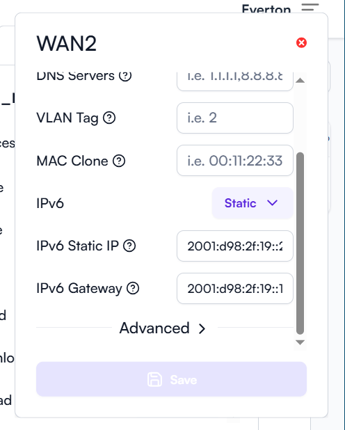 Enabling IPV6 in Route10 - Routers - Alta Labs